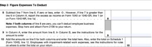 IRS Form 2106 Instructions - Employee Business Expenses
