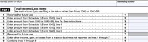 IRS Form 461 Instructions - Limitation on Business Losses