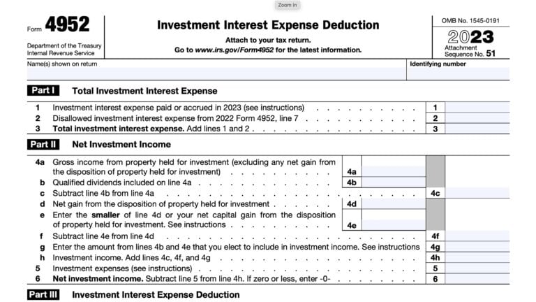 IRS Form 8990 Instructions - Business Interest Expense Limitation