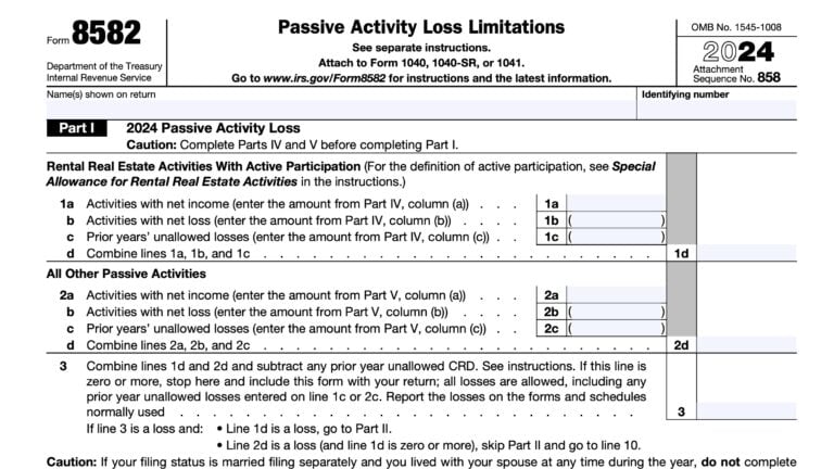 IRS Form 4562 Instructions - Depreciation & Amortization