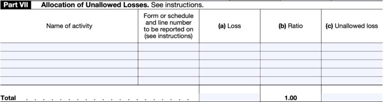 IRS Form 8582 Instructions - A Guide to Passive Activity Losses