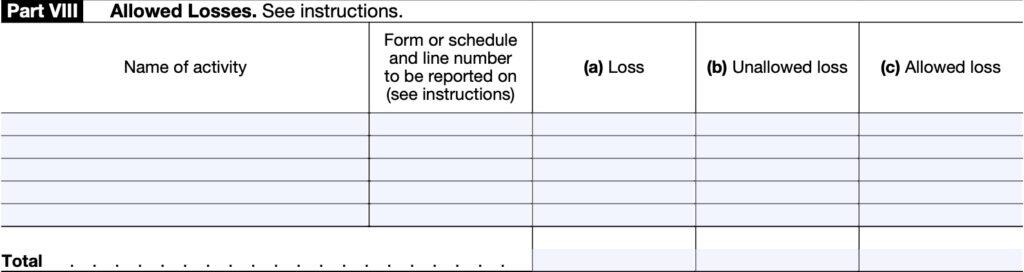 IRS Form 8582 Instructions - A Guide to Passive Activity Losses