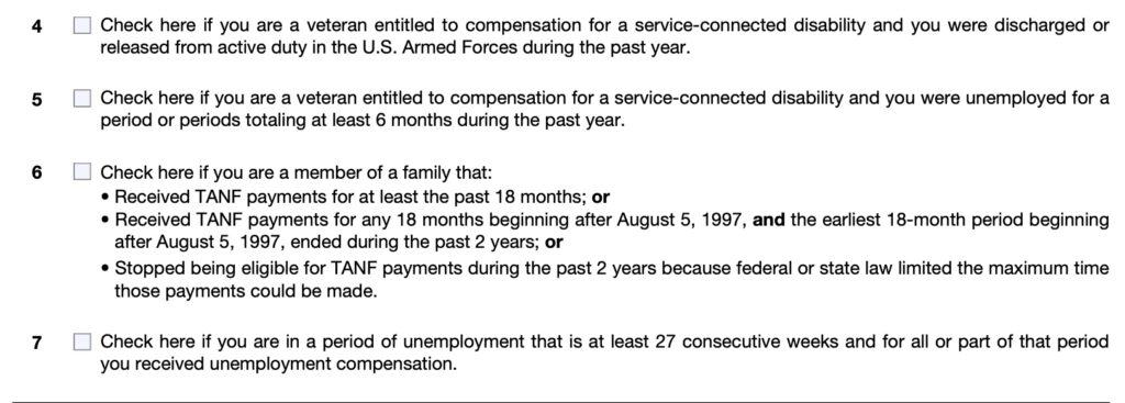 IRS Form 8850 Instructions