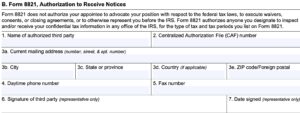 IRS Form 911 Instructions - Taxpayer Advocate Service Assistance