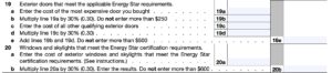 IRS Form 5695 Instructions - Residential Energy Credits