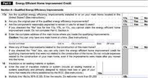 IRS Form 5695 Instructions - Residential Energy Credits