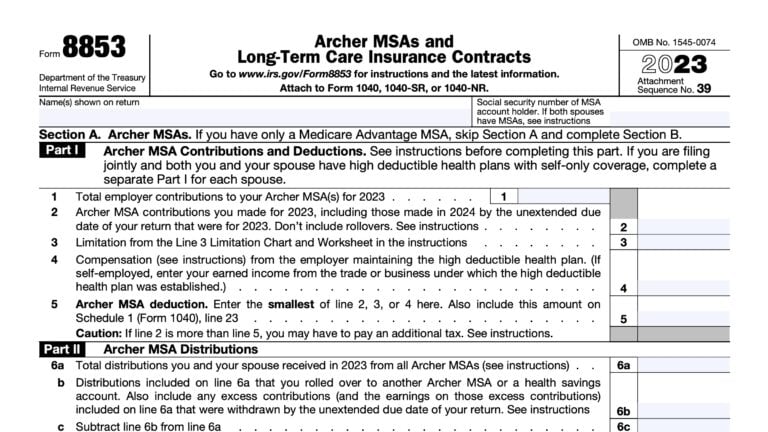 IRS Form 8615 Instructions