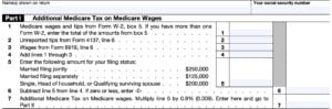 IRS Form 8959 Instructions - Guide To Additional Medicare Tax