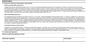 IRS Form 9779 Instructions - EFTPS Enrollment for Businesses