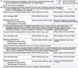 Form SSA-8 Instructions - Applying For a Lump-Sum Benefit