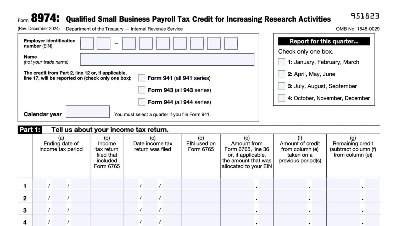 IRS Form 8850 Instructions