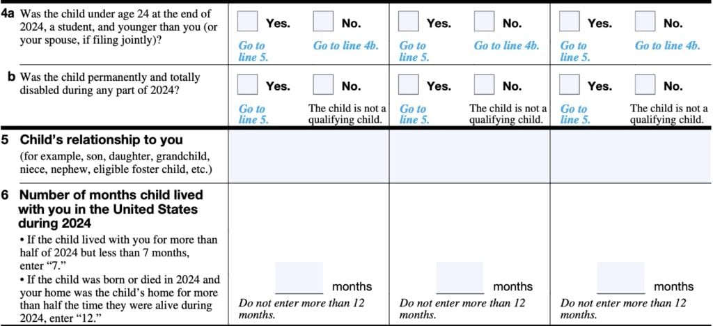 Schedule EIC Instructions - Claiming the Earned Income Credit