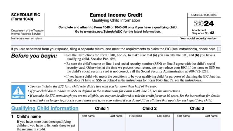 IRS Form 15112 Instructions - EIC Worksheet (CP27)