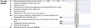 IRS Form 1040-NR Instructions - Nonresident Alien Tax Return