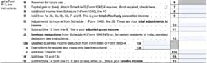 IRS Form 1040-NR Instructions - Nonresident Alien Tax Return