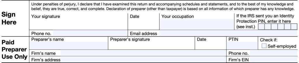 IRS Form 1040-NR Instructions - Nonresident Alien Tax Return