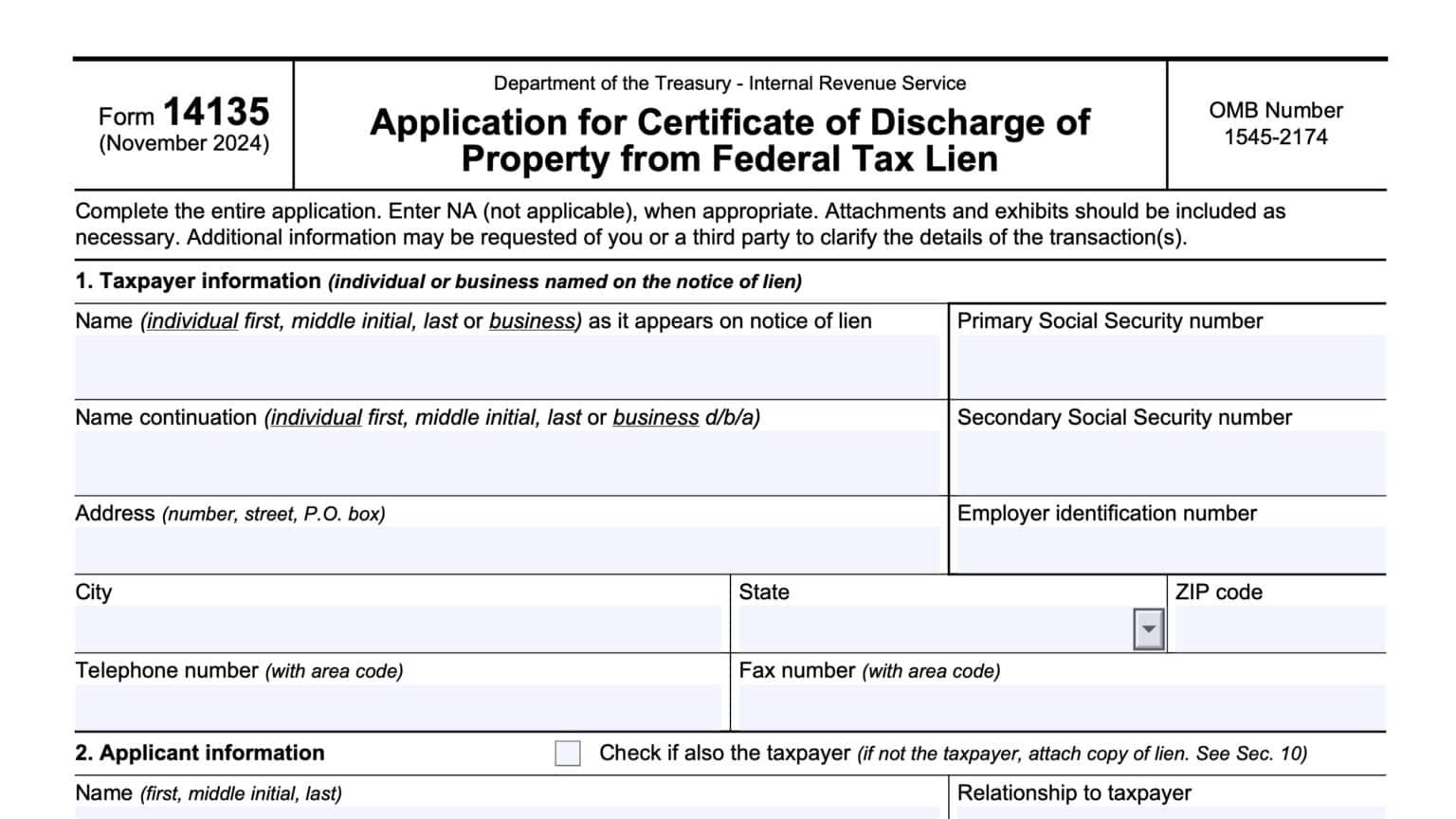 IRS Form 982 Instructions - Discharge of Indebtedness