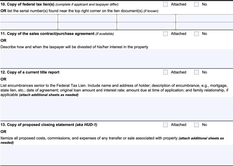 IRS Form 14135 Instructions