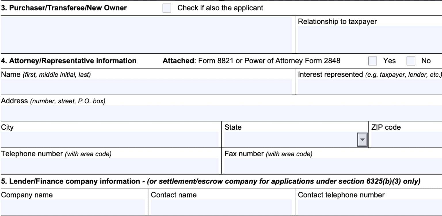 IRS Form 14135 Instructions