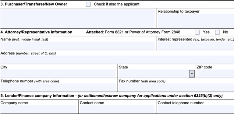 IRS Form 14135 Instructions