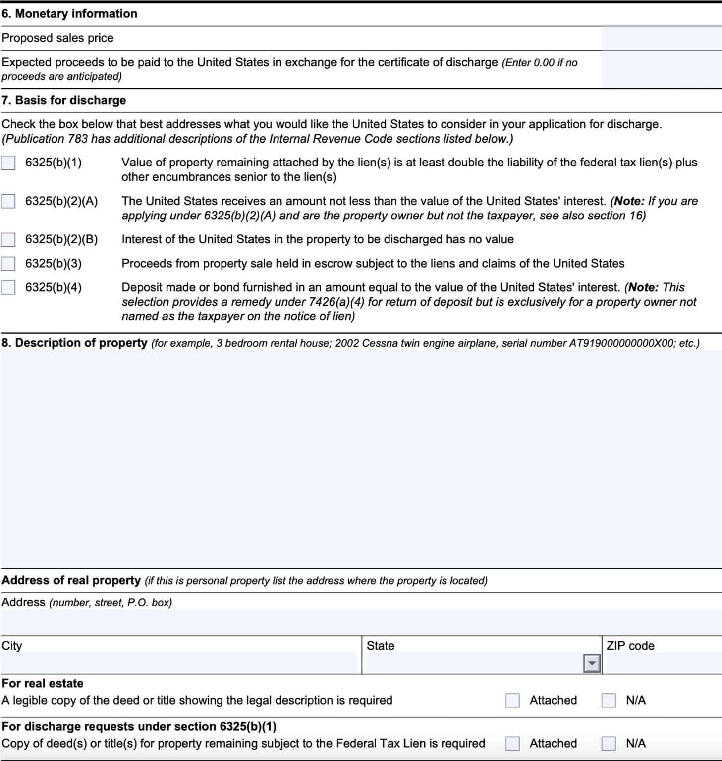 IRS Form 14135 Instructions