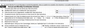 IRS Form 8962 instructions - Premium Tax Credit