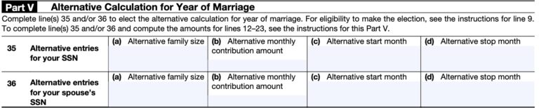 IRS Form 8962 instructions - Premium Tax Credit