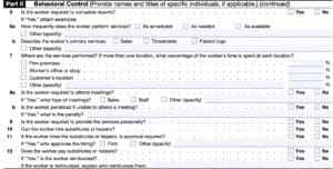 IRS Form SS-8 Instructions - IRS Determination of Worker Status