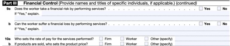 IRS Form SS-8 Instructions - IRS Determination of Worker Status