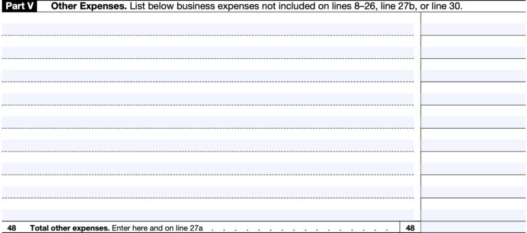 IRS Schedule C Instructions - Business Profit or Loss