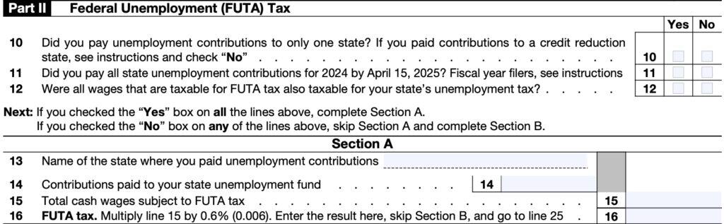IRS Schedule H Instructions - Household Employment Taxes
