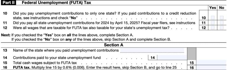 IRS Schedule H Instructions - Household Employment Taxes