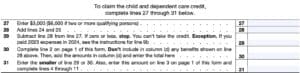 IRS Form 2441 Instructions - Child and Dependent Care Expenses