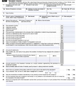 IRS Form 712 Instructions