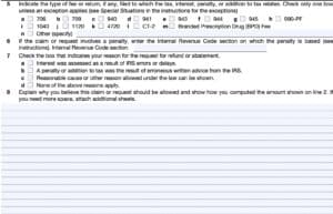 IRS Form 843 Instructions
