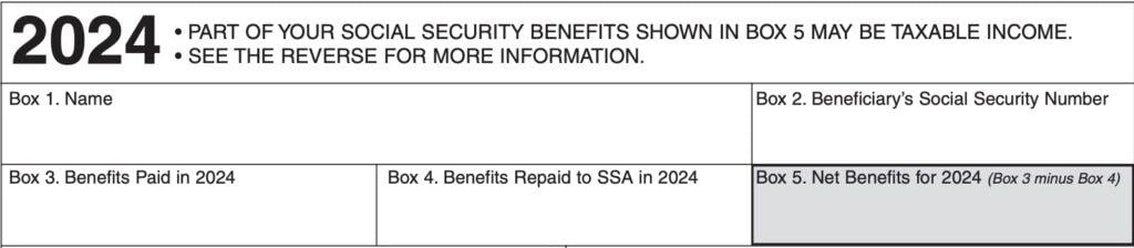 Form SSA-1099 Instructions - Social Security Benefits