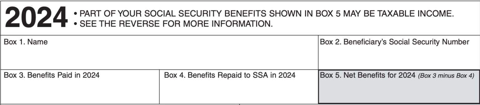 Form SSA-1099 Instructions - Social Security Benefits
