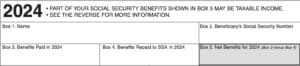 Form SSA-1099 Instructions - Social Security Benefits