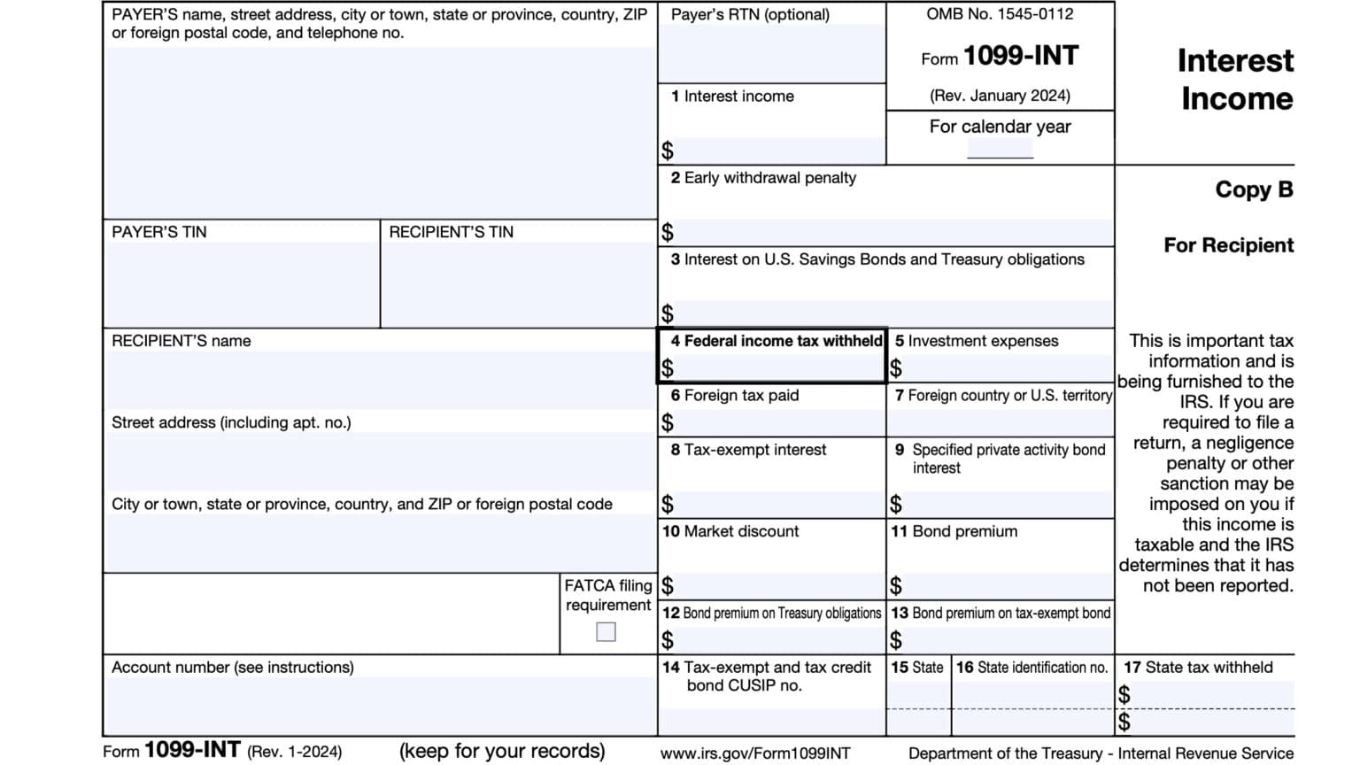IRS Form 1099-MISC Instructions - Miscellaneous Information