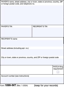 IRS Form 1099-INT Instructions - Interest income