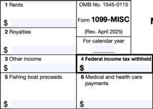 IRS Form 1099-MISC Instructions - Miscellaneous Information