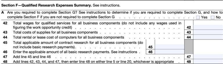 IRS Form 6765 Instructions - Tax Credit For Research Activities