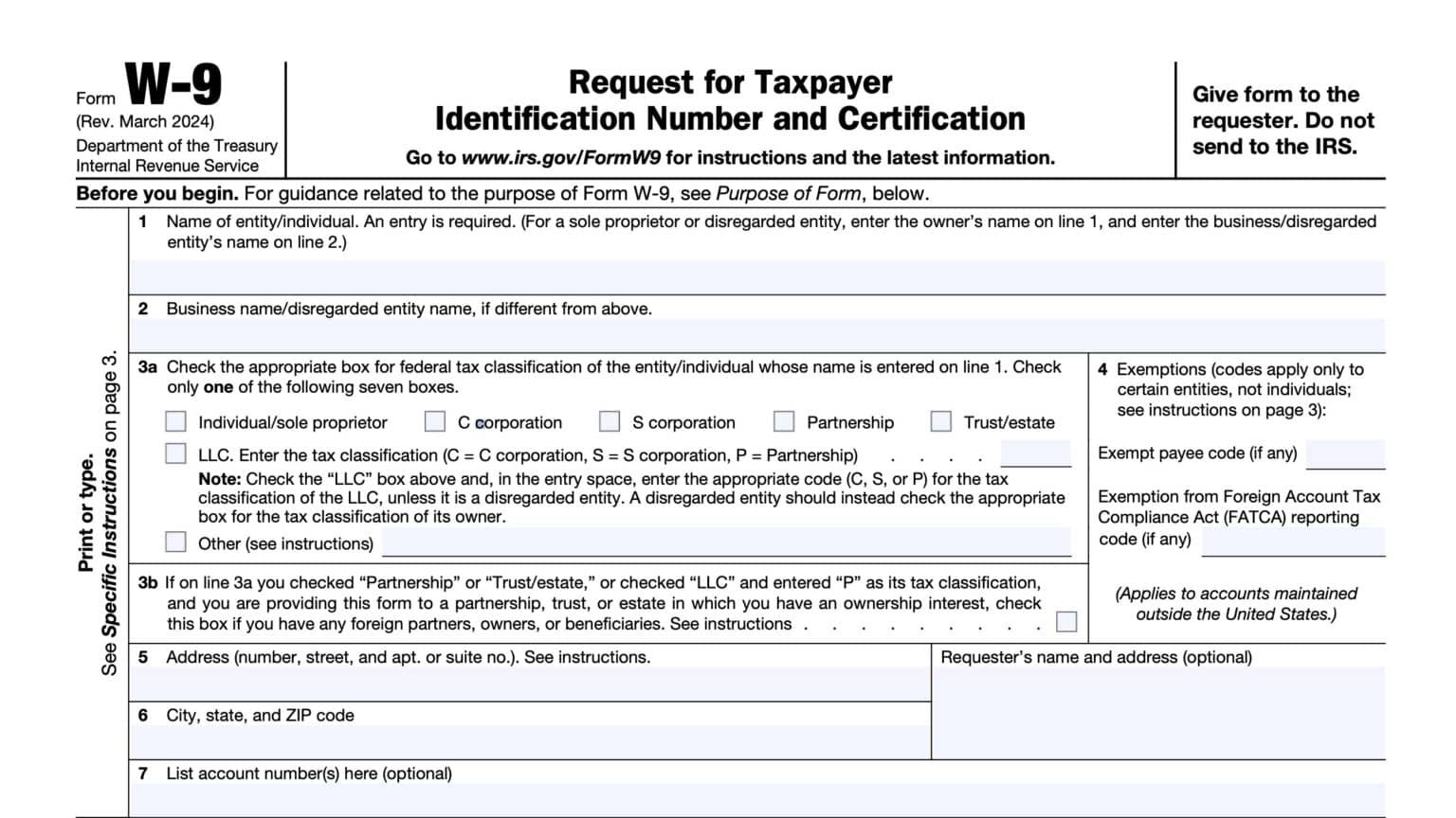 IRS Form W-7A Instructions - Obtaining an ATIN