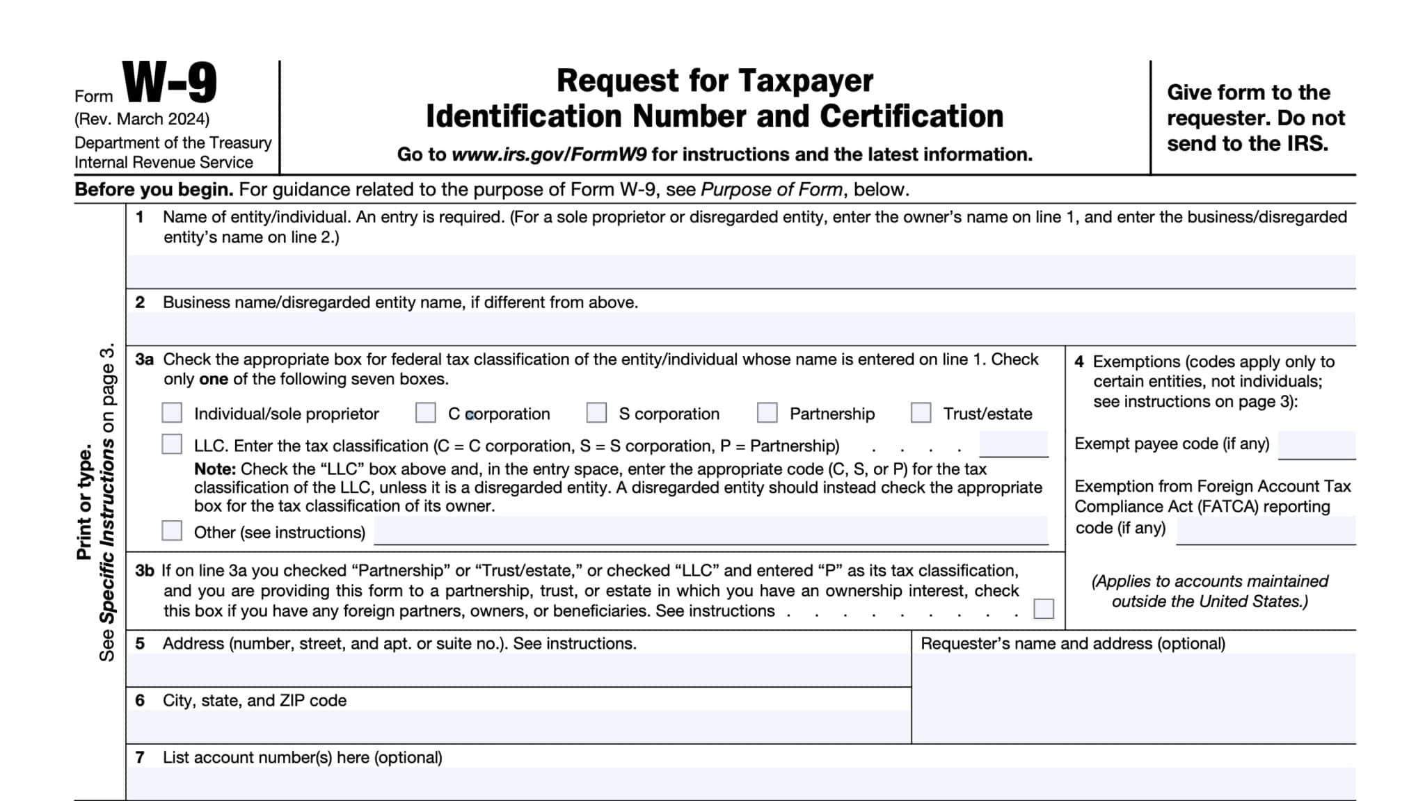 IRS Form W-7A Instructions - Obtaining an ATIN