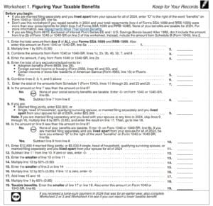 Form SSA-1099 Instructions - Social Security Benefits