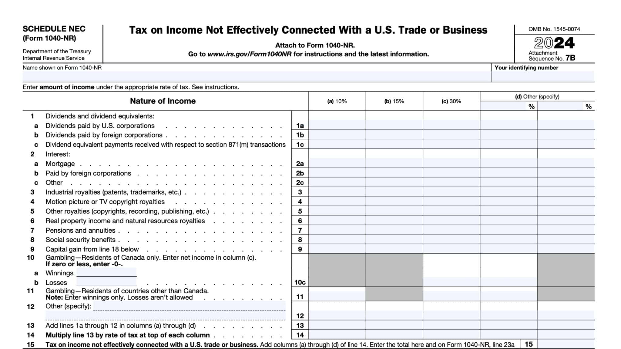 IRS Form 8978 Instructions - Reporting Partner's Additional Taxes