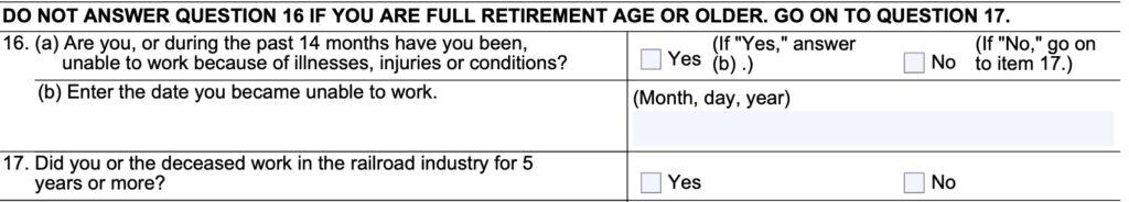 Form SSA 10 Instructions - Applying for Survivor Benefits