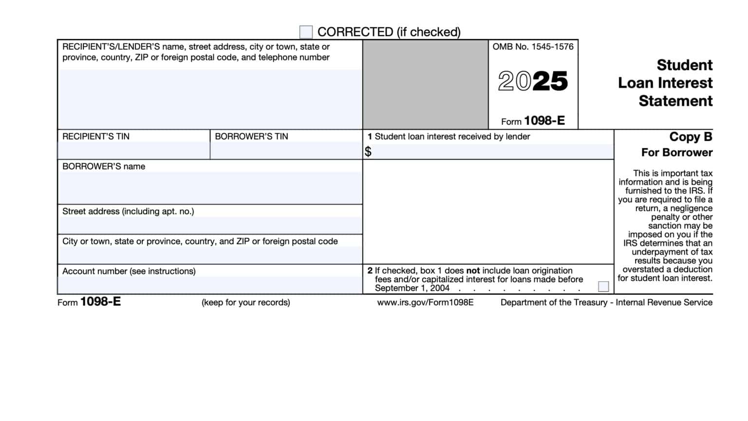 IRS Form 1098-C Instructions - Qualified Vehicle Contributions