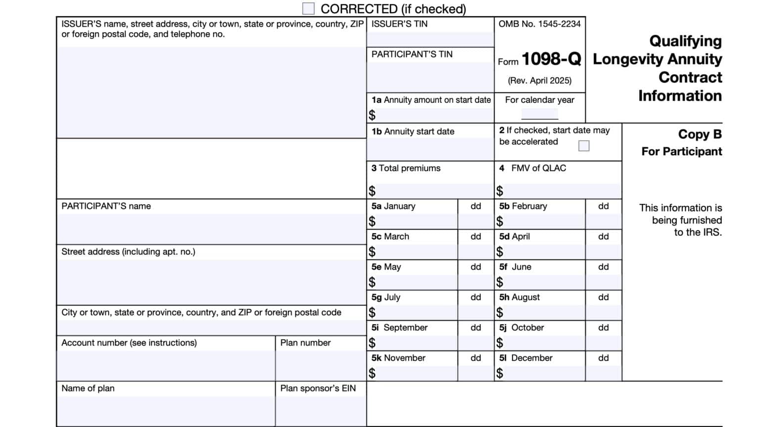 IRS Form 1098-C Instructions - Qualified Vehicle Contributions