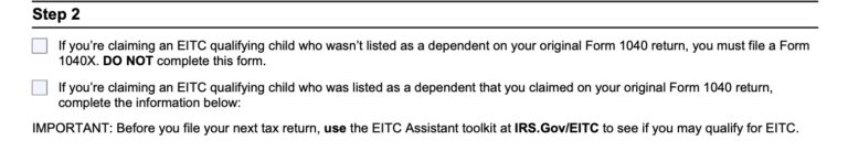 IRS Form 15111 Instructions- Earned Income Credit Worksheet